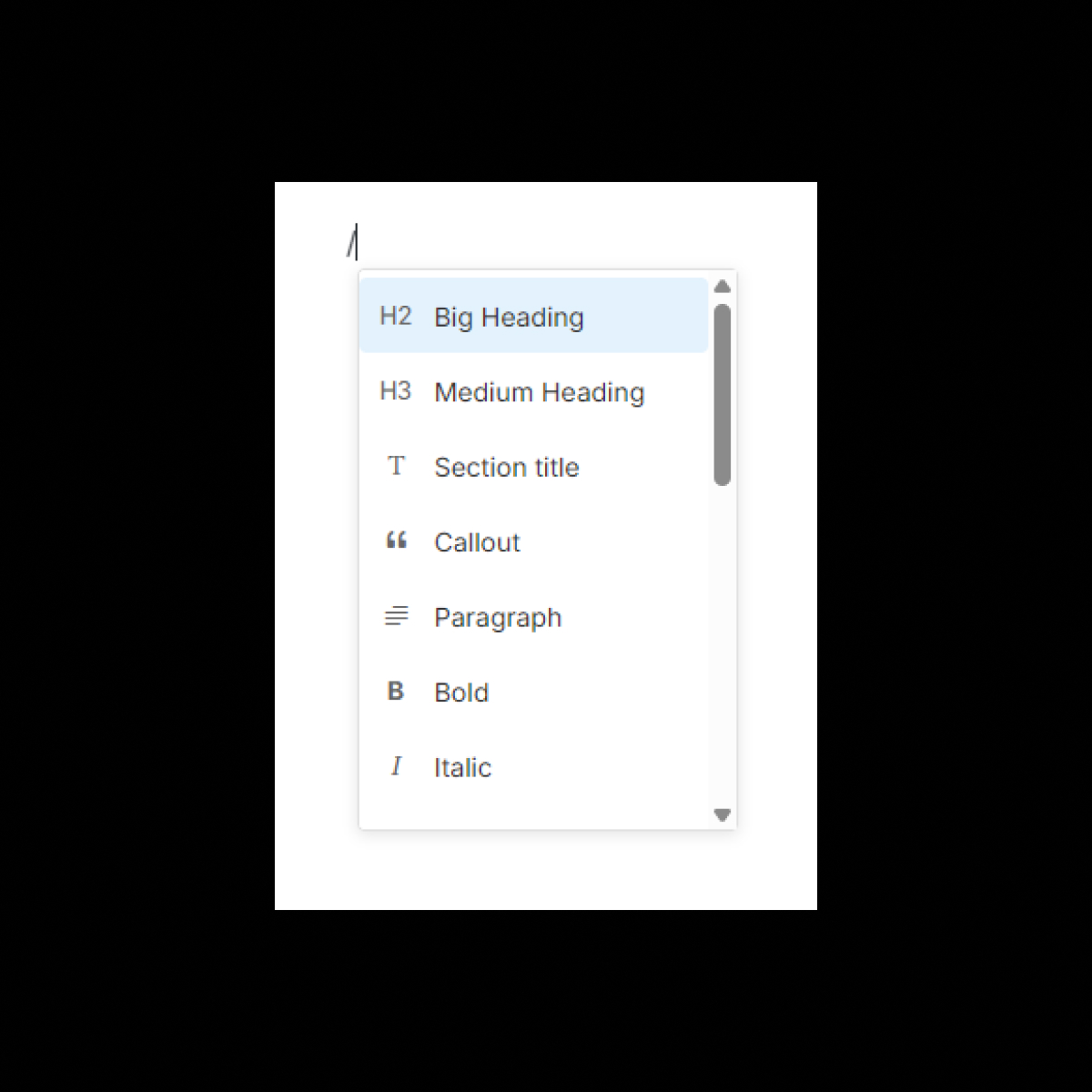 WYSIWYG Text Block - Brandy