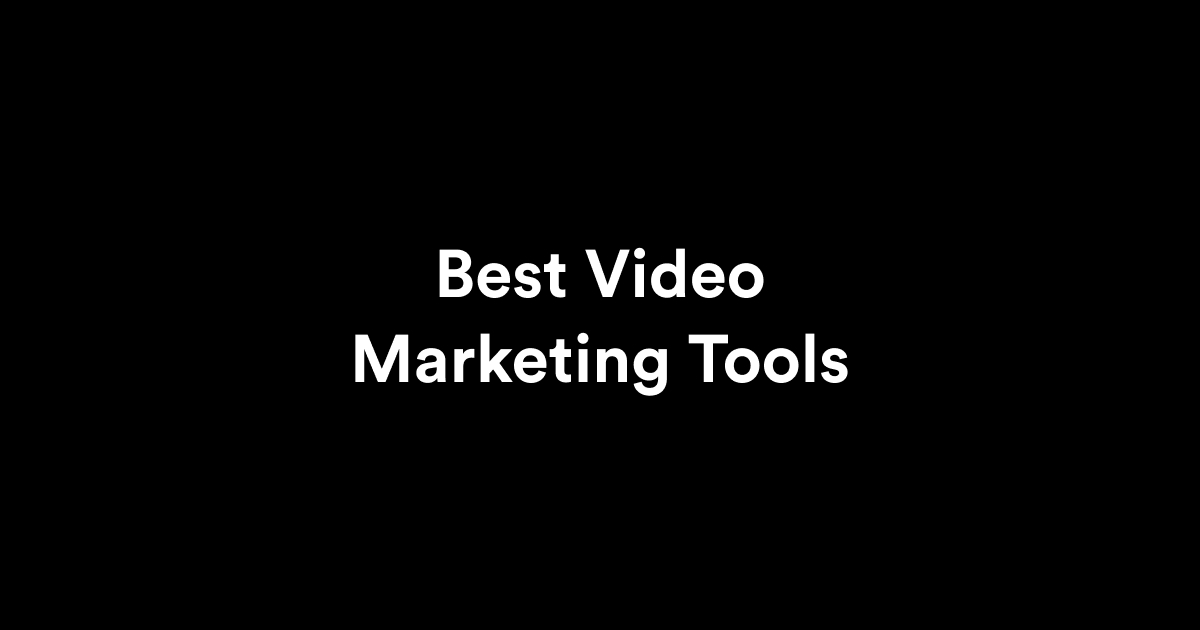 Best Video Marketing Tools in 2025 - Brandy