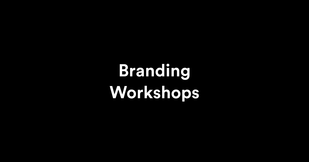 Branding Workshops: What to Expect and How They Help - Brandy