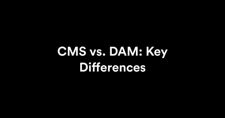 CMS Vs DAM: Key Differences - Brandy