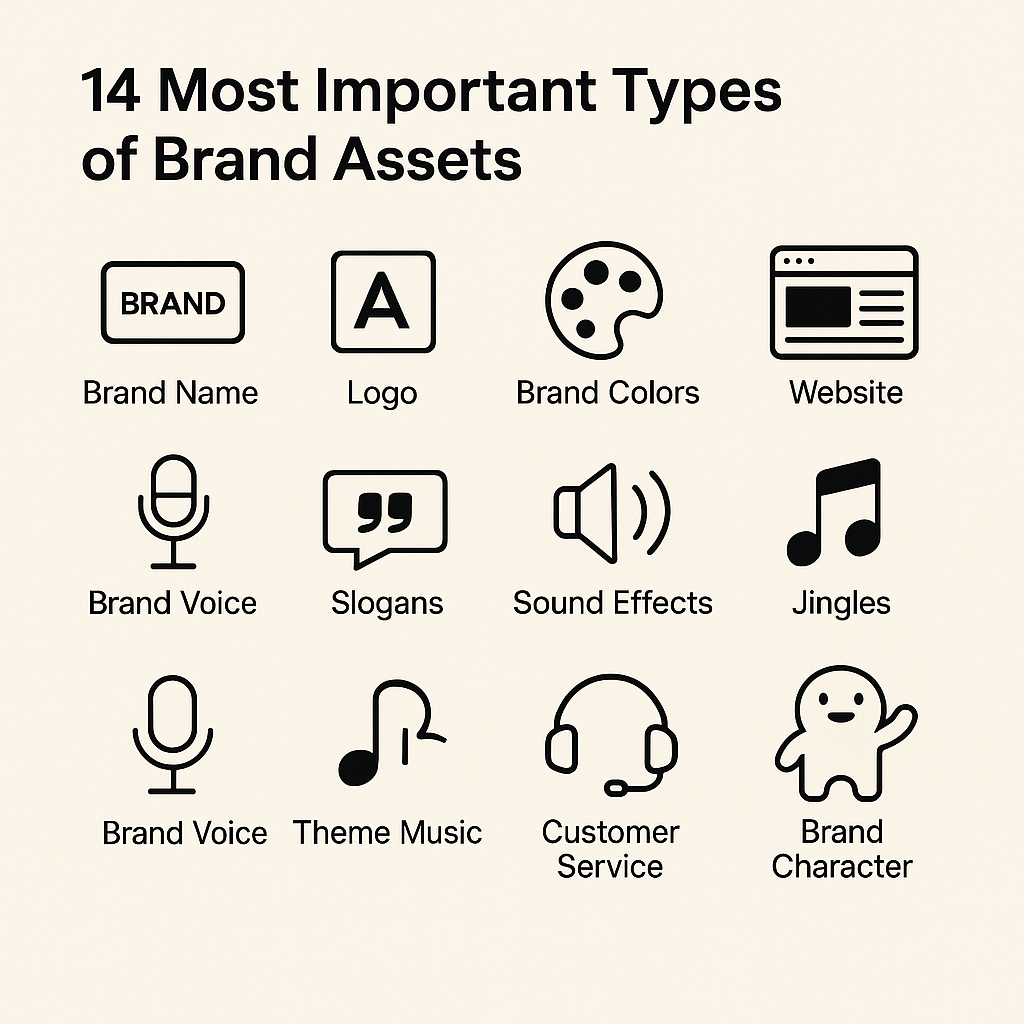 Most Important Types of Brand Assets
